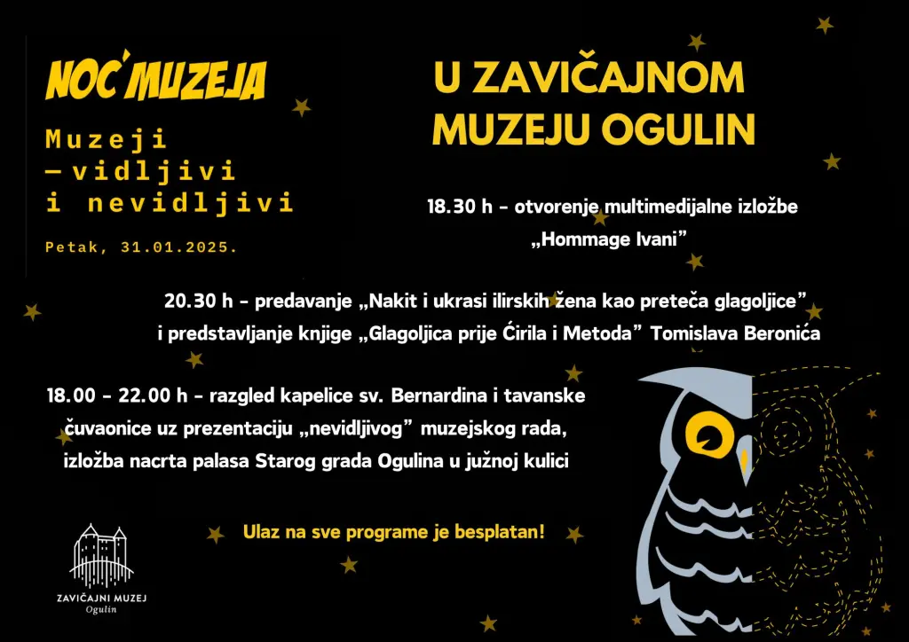 Noć muzeja 2025. u Ogulinu - OG Portal