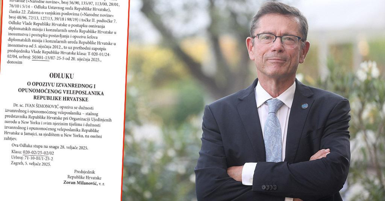 Najiskusniji hrvatski diplomat je razriješen: Doznajemo na koju poziciju odlazi Ivan Šimonović ...
